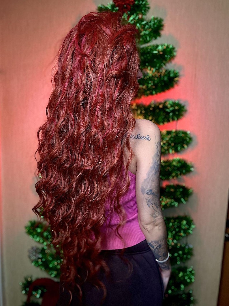 3D Curly Dread Extensions With Soft Braid Base | Natural Voluminous ...
