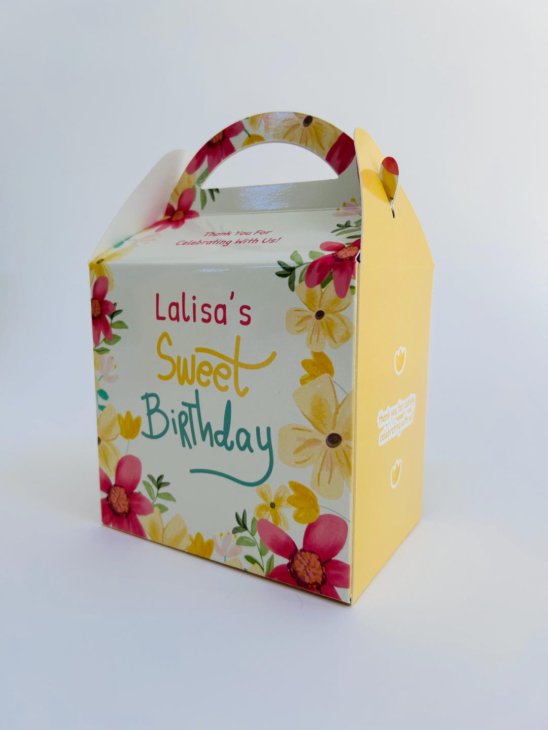 Custom Treat Boxes for Kids Birthday, Baptism, Baby Shower ...