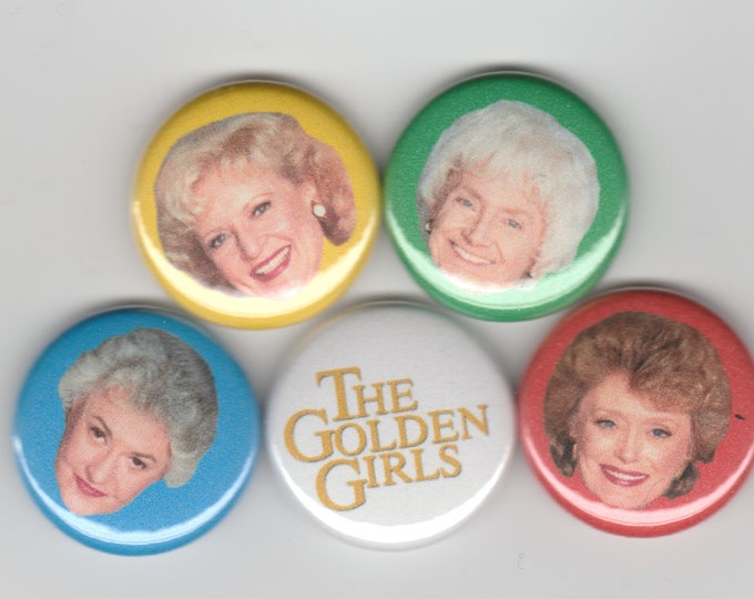 The Golden Girls Magnets or Pin Back Buttons - Etsy