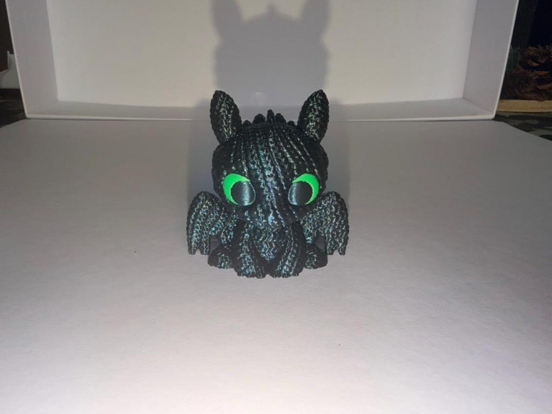 Knitted Crocmou Figurine - Etsy