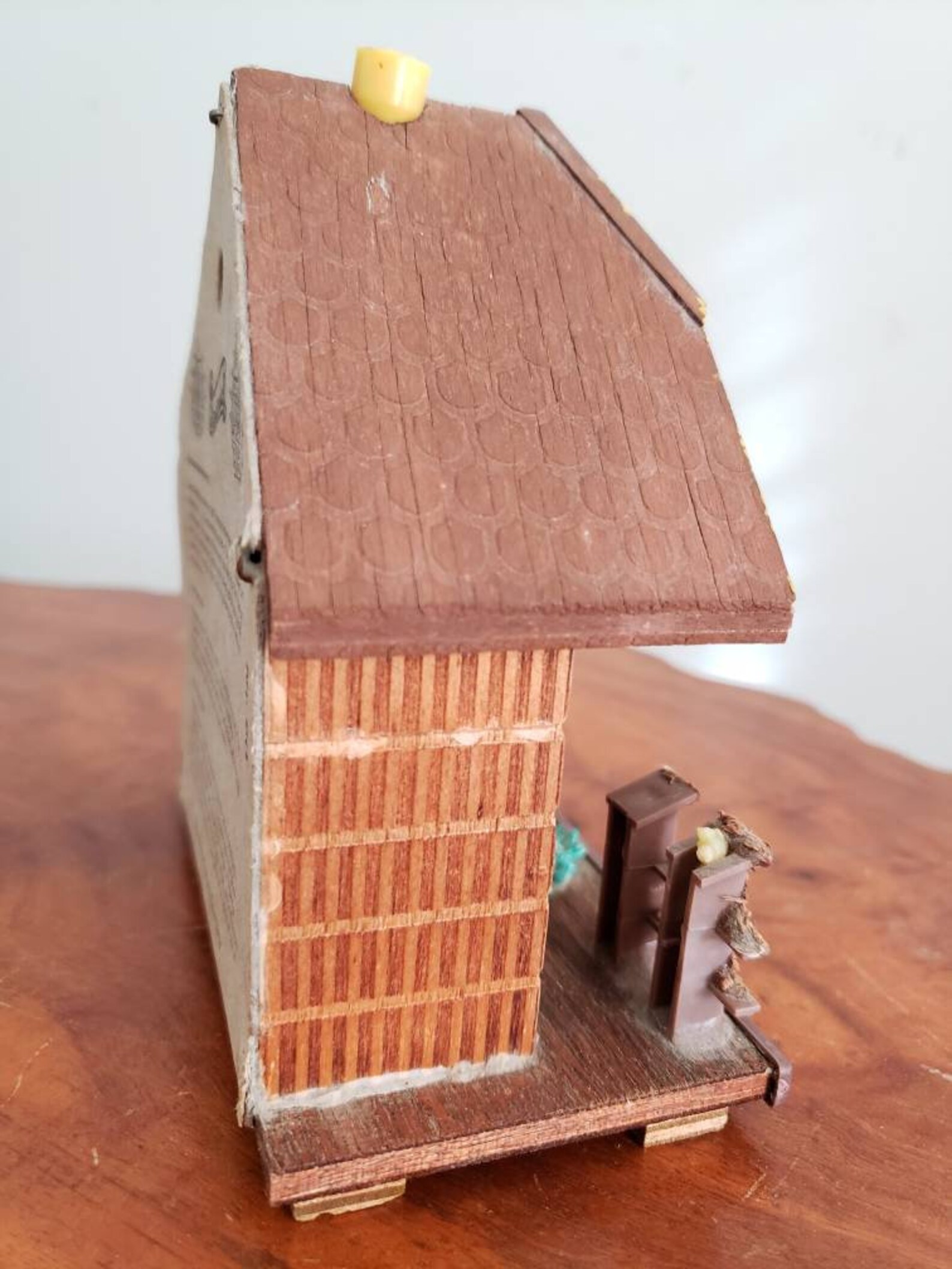 Vintage German Chalet Weather Station Vintage Thermometer | Etsy