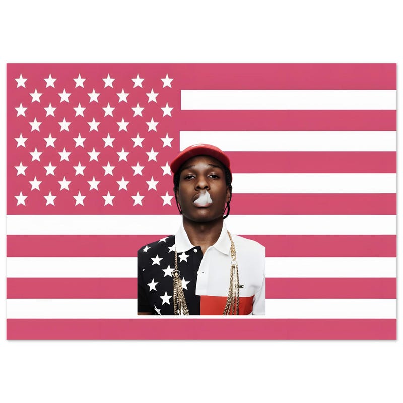 Asap Rocky Flag - Etsy