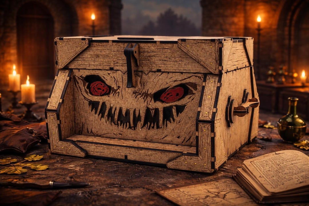 MDF Role-playing Game Chest – Dungeons & Dragons, Magic: the Gathering ...