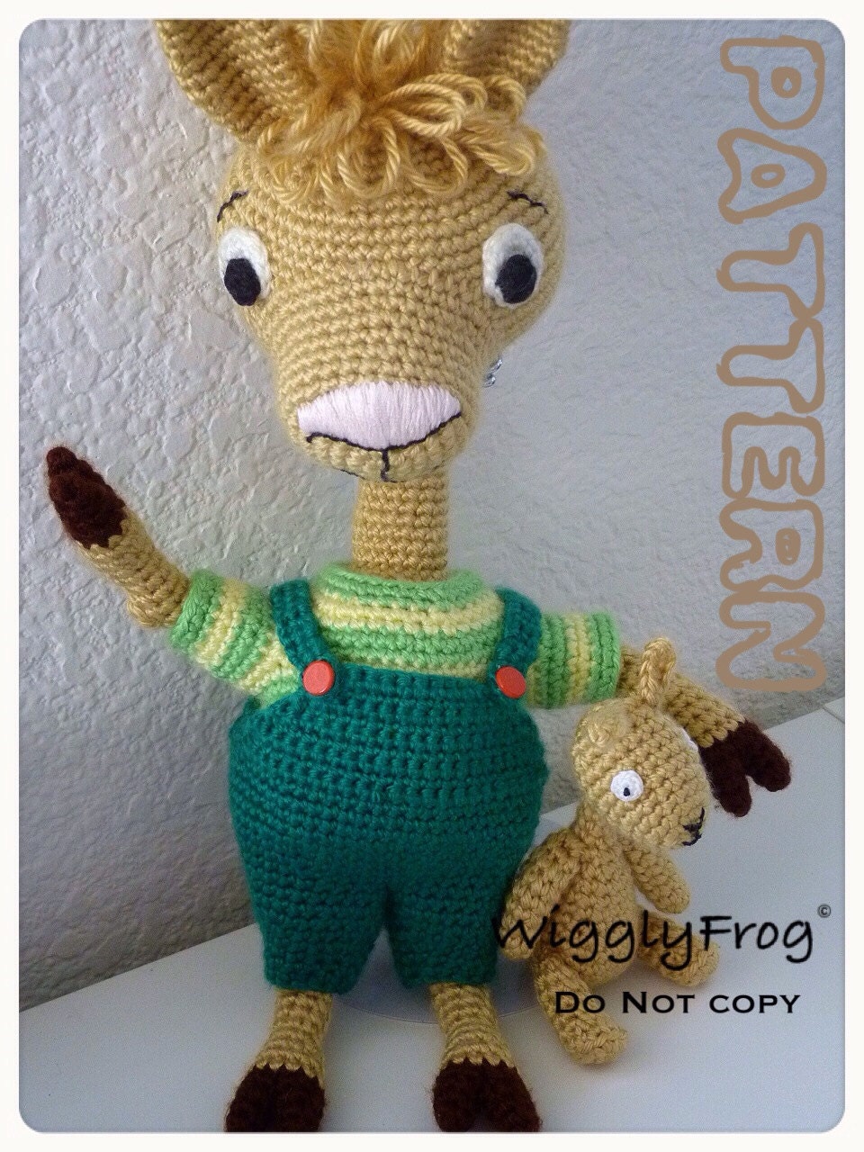 Pattern ONLY: Llama Llama & His Fuzzy Llama Toy Amigurumi - Etsy