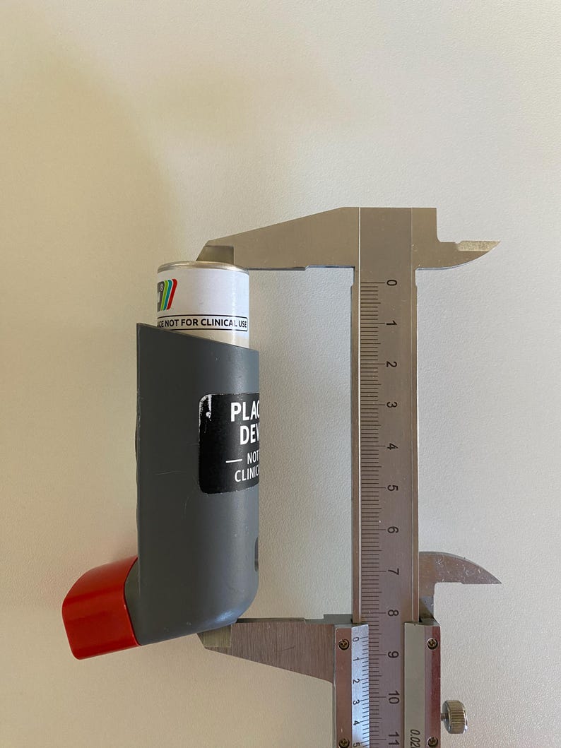 3D Printed Inhaler Aid Lever: Arthritis, Limited Hand Strength ...