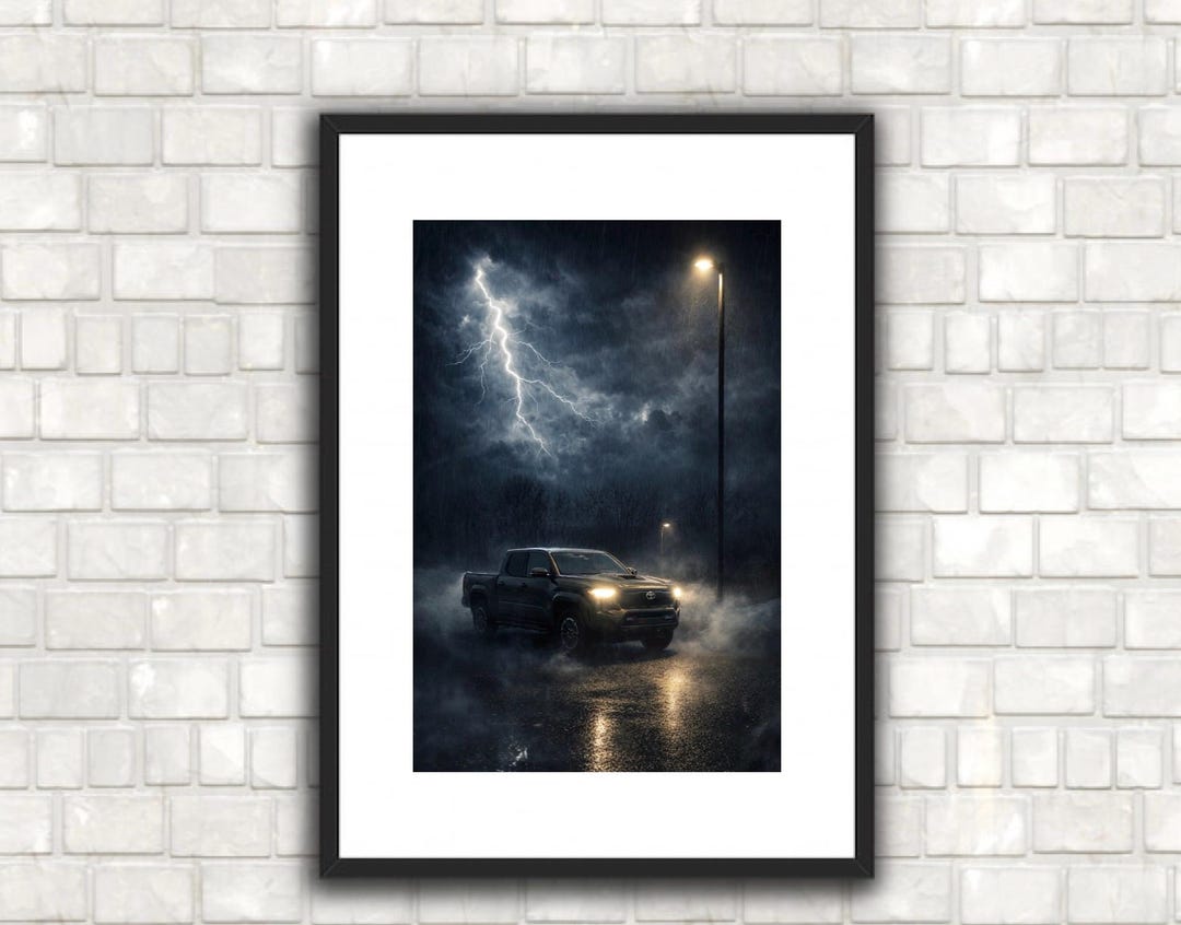 2024 Toyota Tundra Underground Paint Caught in a Lightning Storm ...