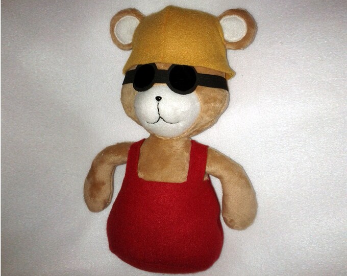 TF2 Teddy Roosebelt Engineer Cosplay Plush Doll - Etsy
