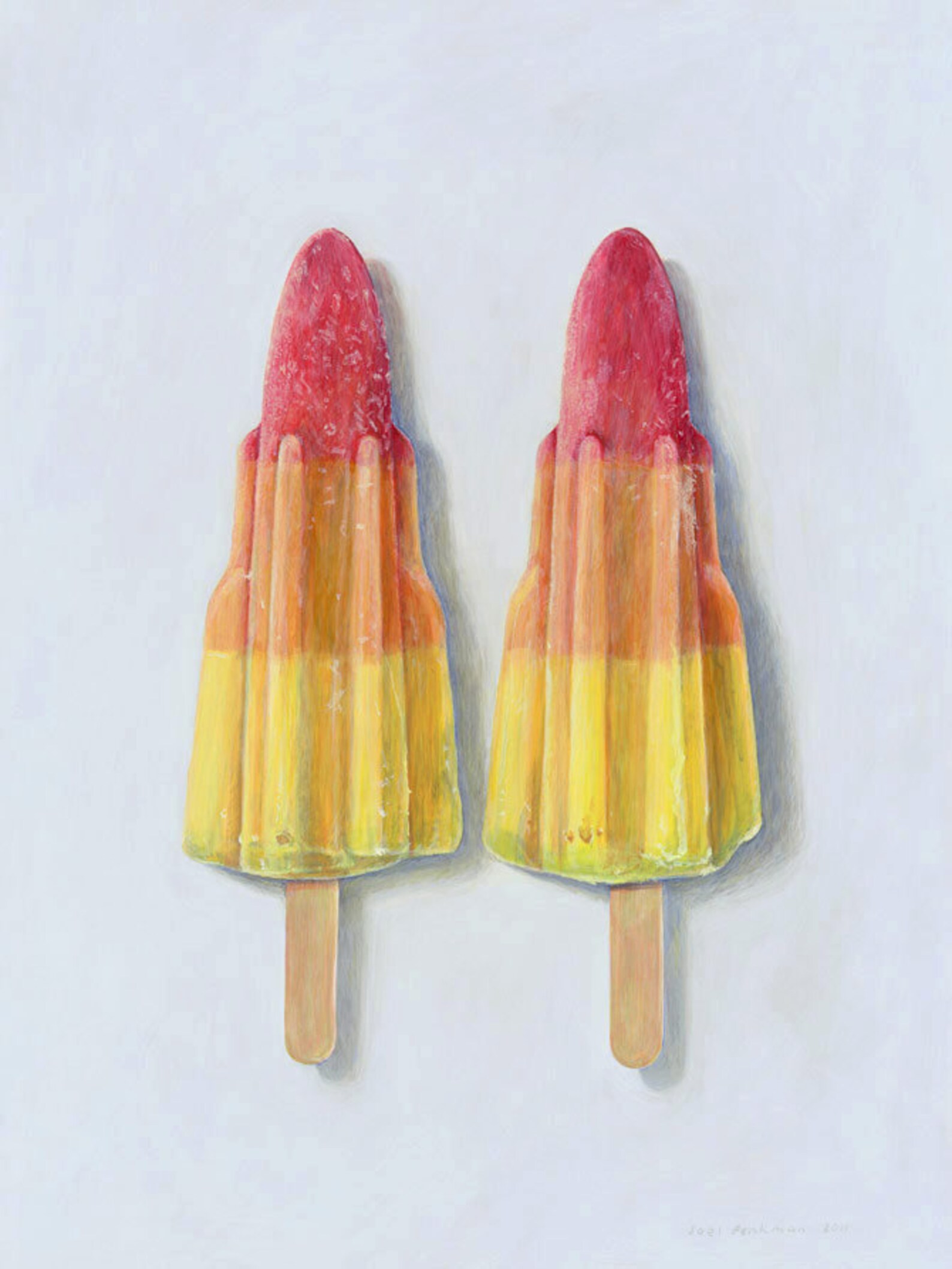 Rocket Lolly Ices Limited Edition Giclée Print - Etsy