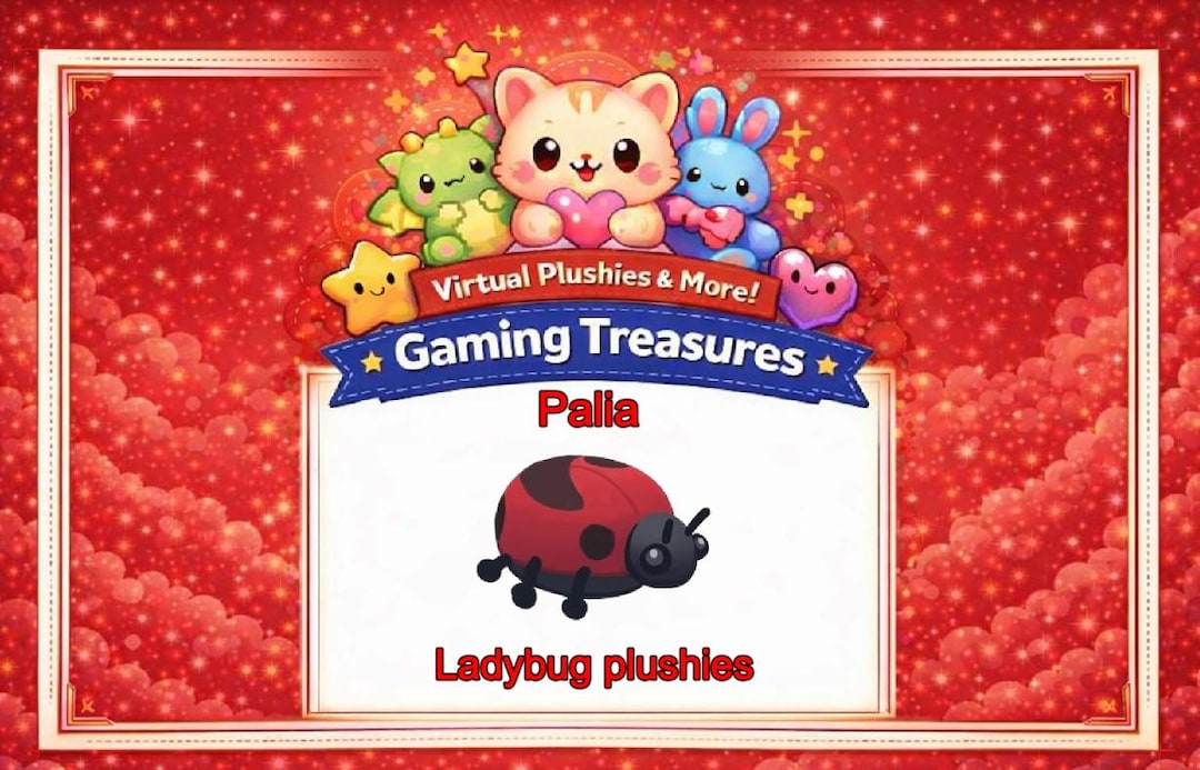 Palia Ladybug Plushie - Etsy