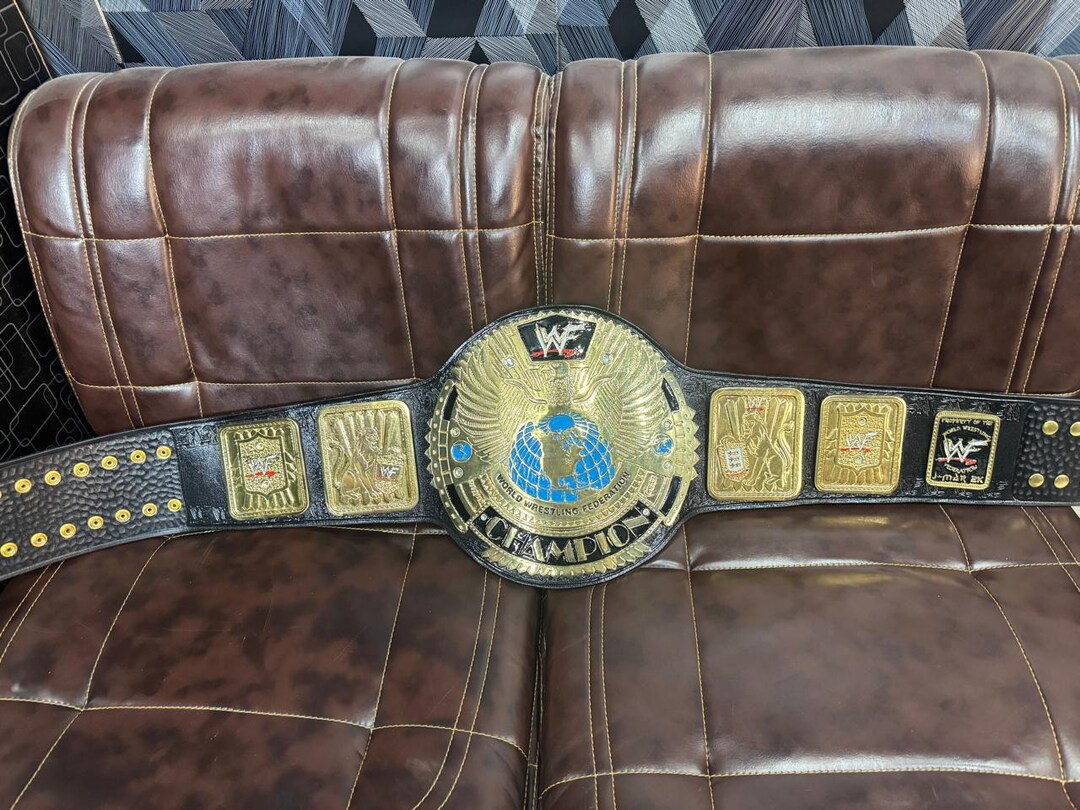 WWF Winged Eagle Championship Belt Classic Attitude Era Wrestling ...