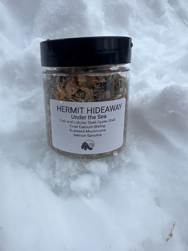 Complete Meal Trio Jars Hermit Crab Food- Set of 3- Lamb Curry, Chicken ...
