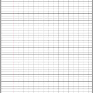 Modified French Ruled Paper (seyes Ruled) - Etsy