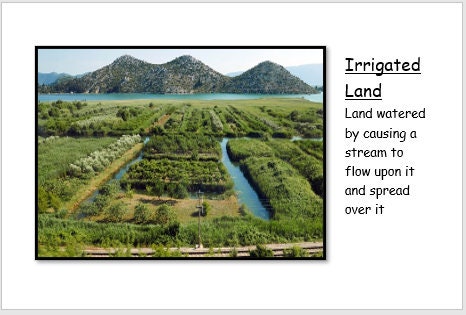 168 Geography and Landform Printable 4x6 Index Cards - Etsy