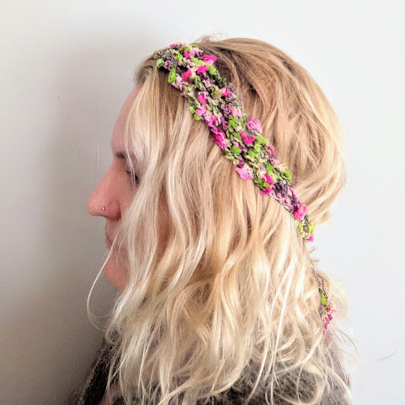 Crochet Flower Crown - Etsy