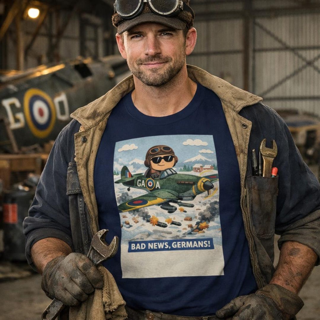 Funny RAF Pilot T-shirt – WWII Aviation Humor Tee - Etsy