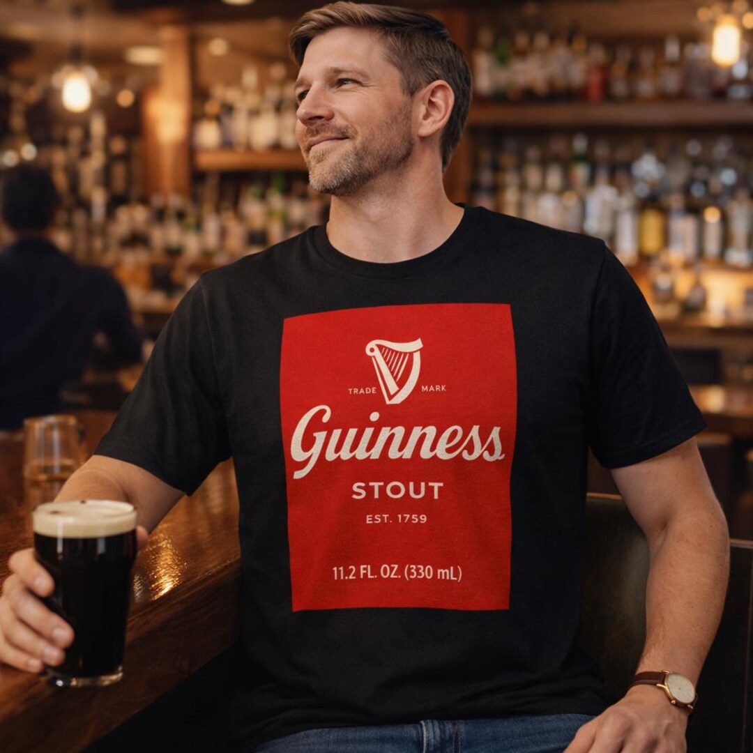 Split the G Cola Bottle Parody T-shirt – Vintage Red Label Guinness ...
