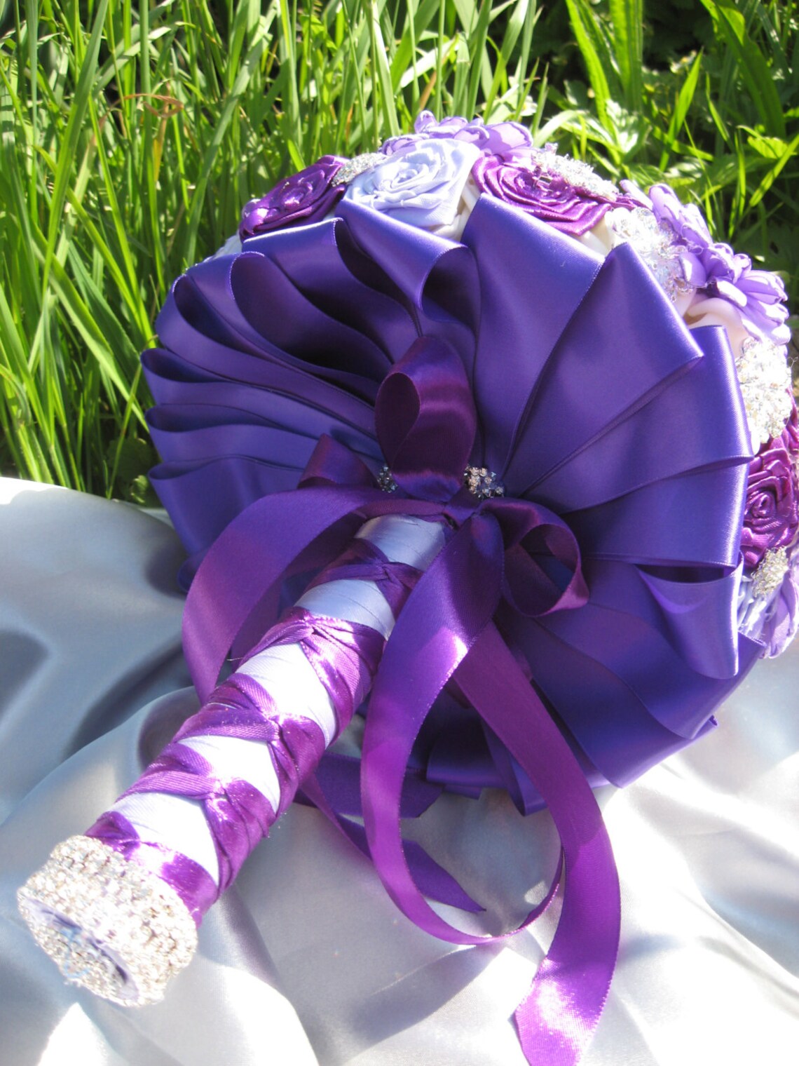 Full Price Purple and Lilac Brooch Bouquetweddingbroach - Etsy