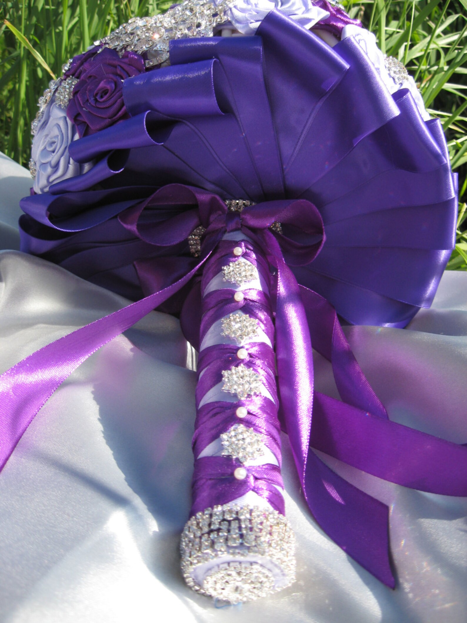 Full Price Purple and Lilac Brooch Bouquetweddingbroach - Etsy