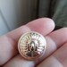 Gold Buttons American Indian Design, Metal X 5, 23mm,craft,dressmaking ...