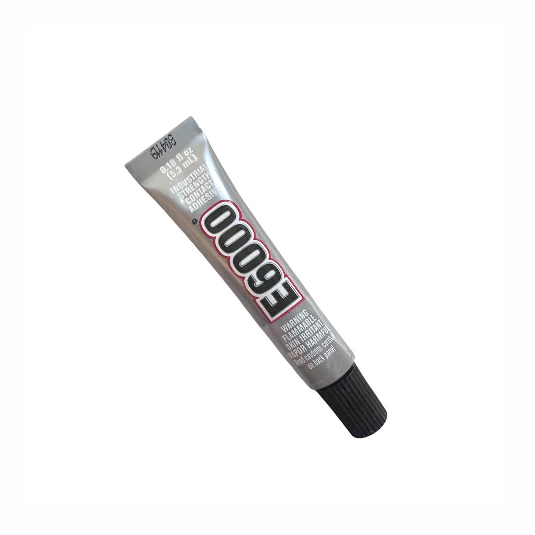 Mini E-6000 Glue, Industrial Strength Contact Adhesive, Clear and ...