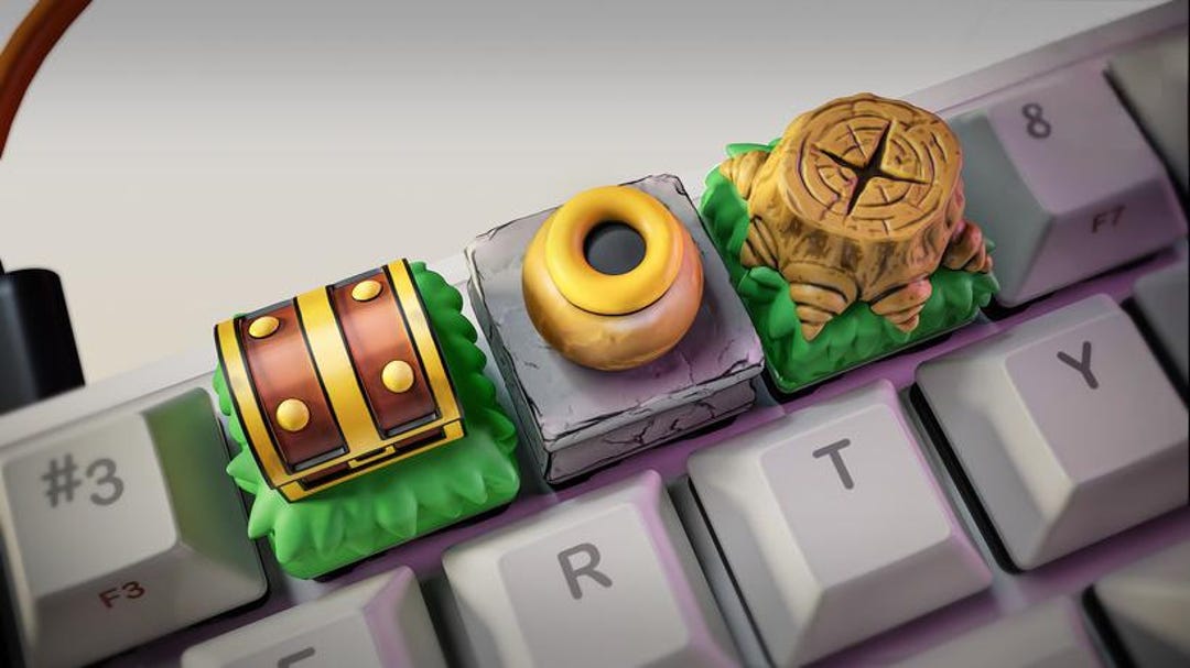 Artisan Keycaps – Zelda Dungeon Items - Etsy