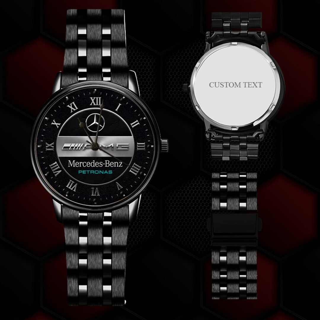 Luxury AMG Men Watch , Mercedes Benz Stainless Steel , Gift for Men - Etsy