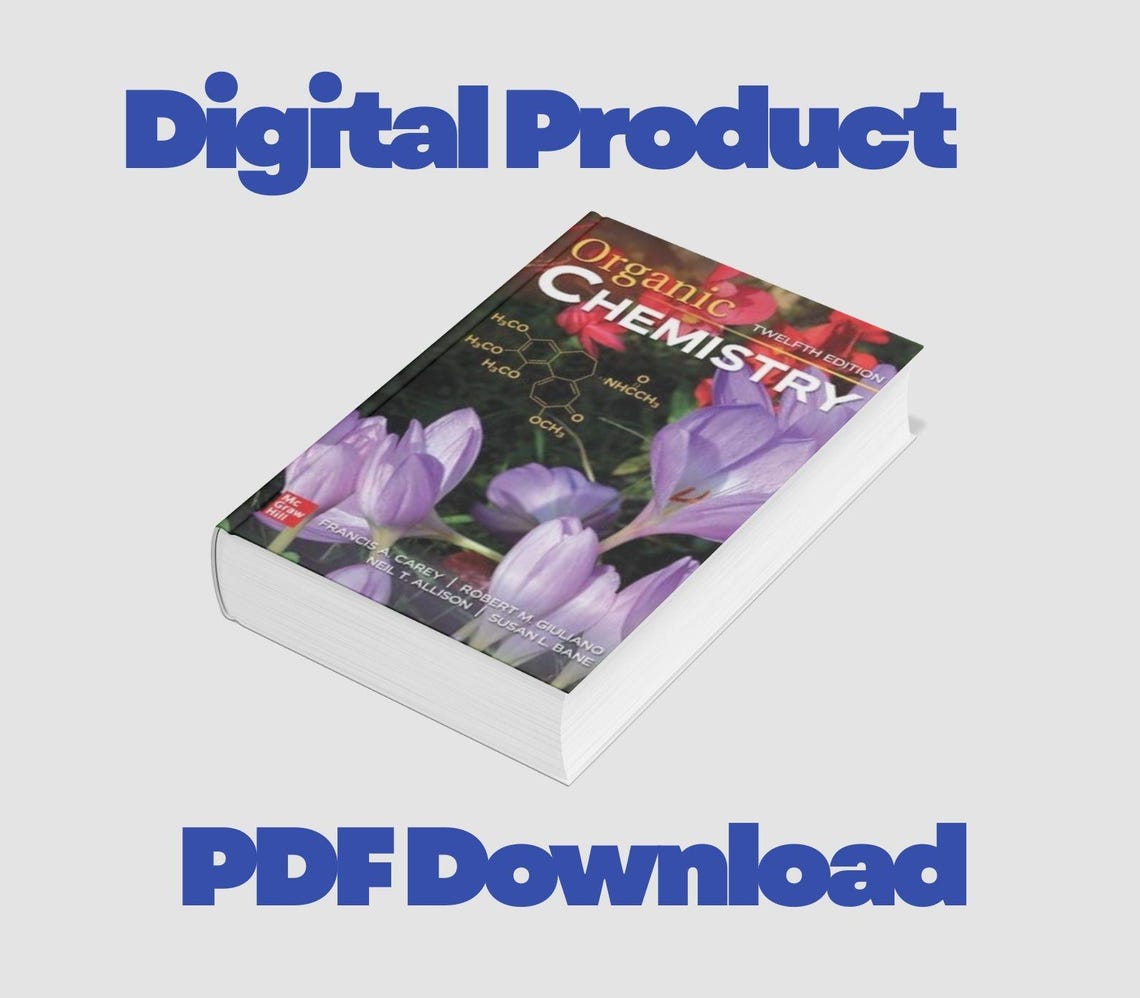 Organic Chemistry 12th Edition - Etsy