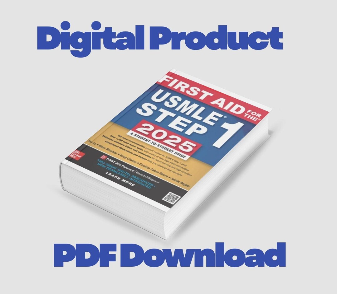 First Aid for the USMLE Step 1 2025 - Etsy