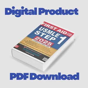First Aid for the USMLE Step 1 2025 - Etsy