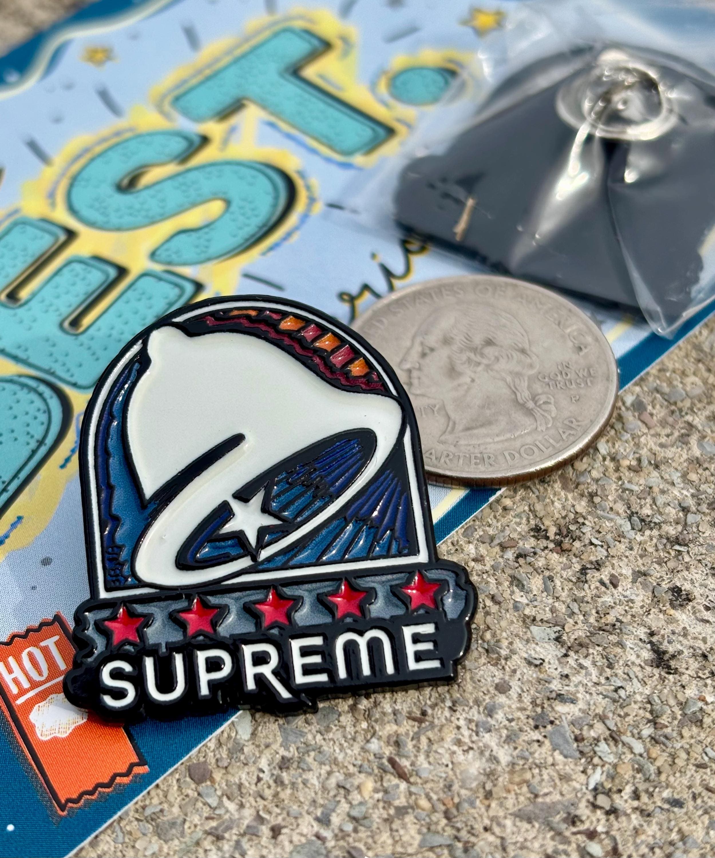 Taco Bell Decades Hat Pins | Fast Food Collectible Pins, 19 Styles *see ...