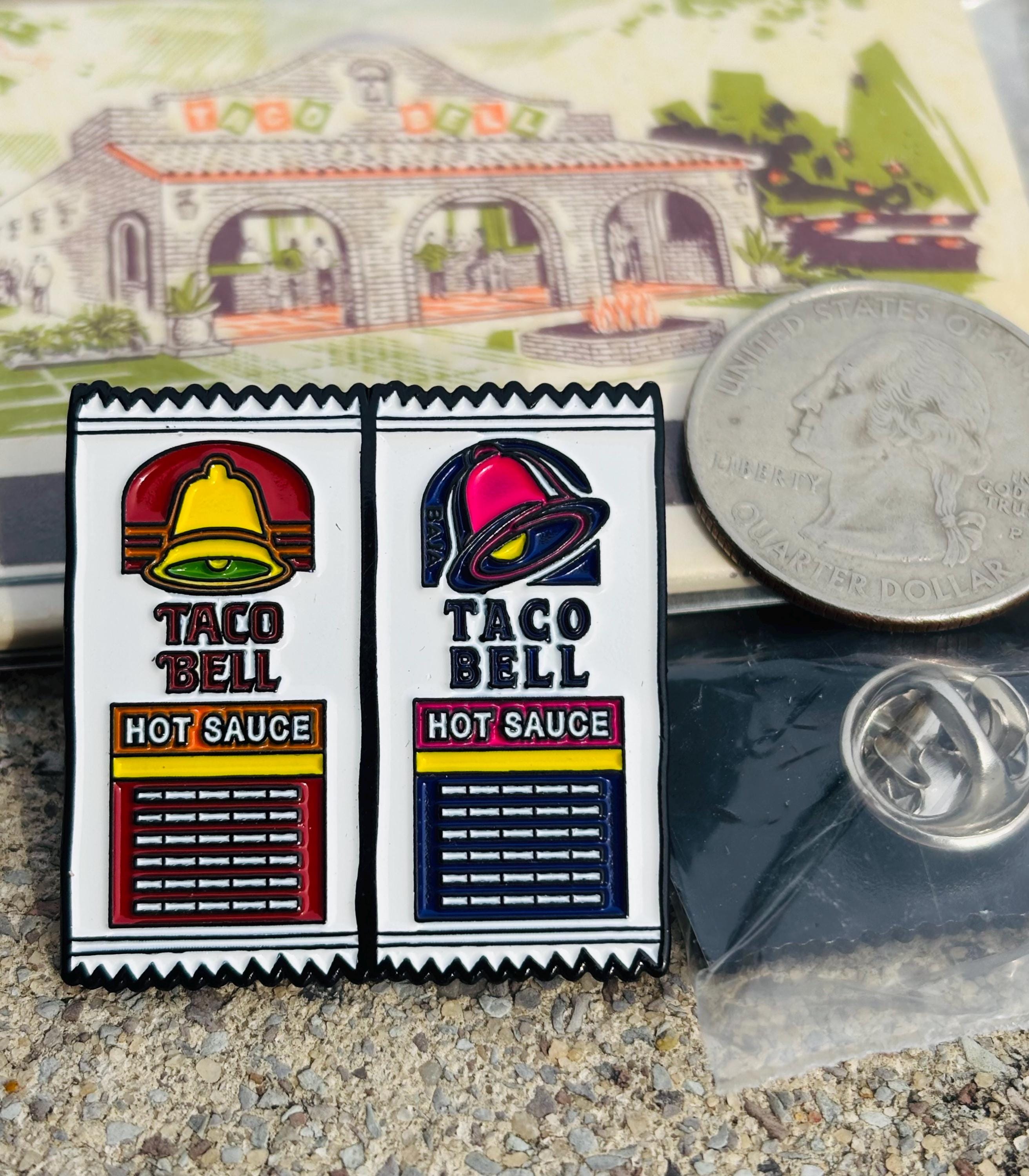 Taco Bell Decades Hat Pins | Fast Food Collectible Pins, 19 Styles *see ...