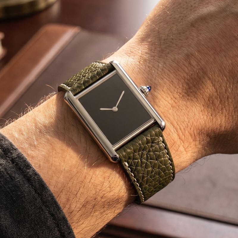 Fossil Watch Square - Etsy