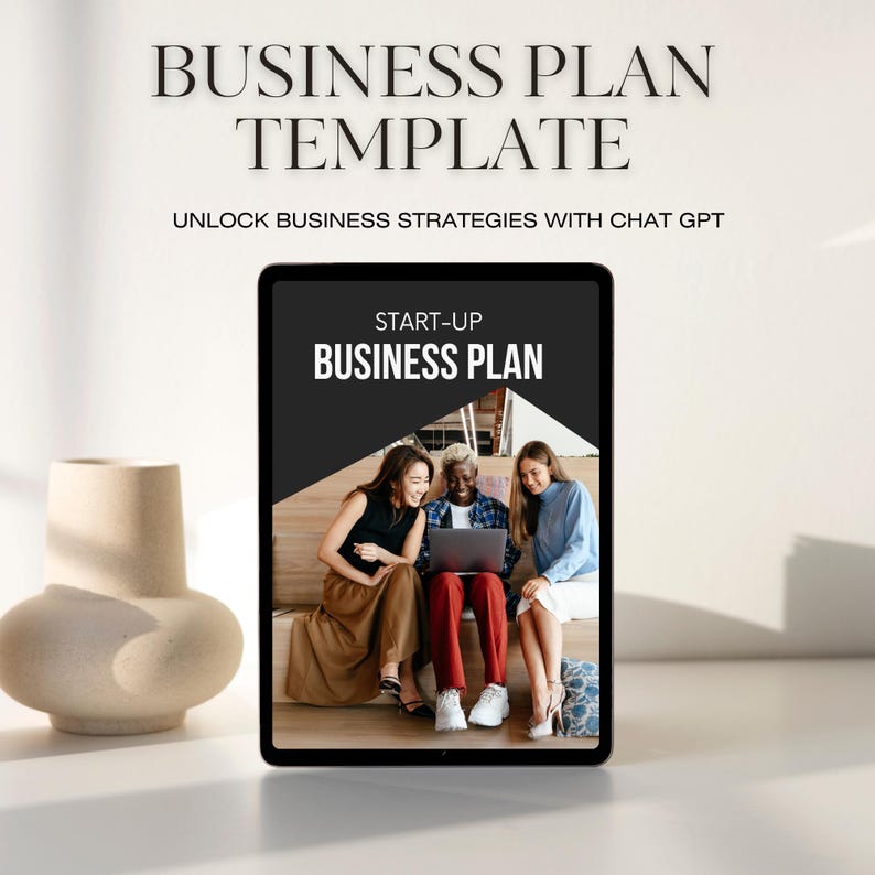 Business Plan Template | Editable Business Plan for Startups, Small ...