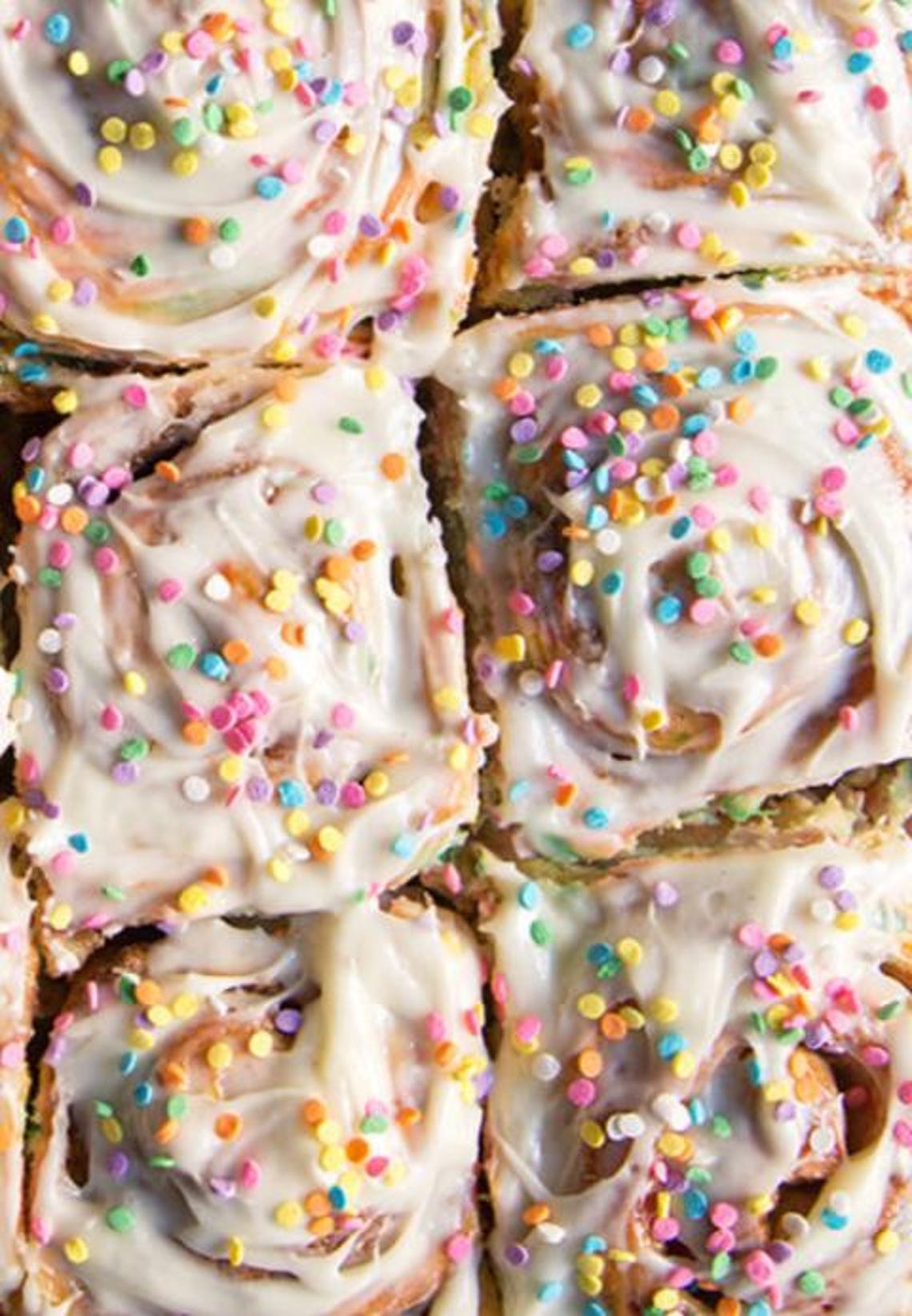 Funfetti Cinnamon Rolls - Etsy