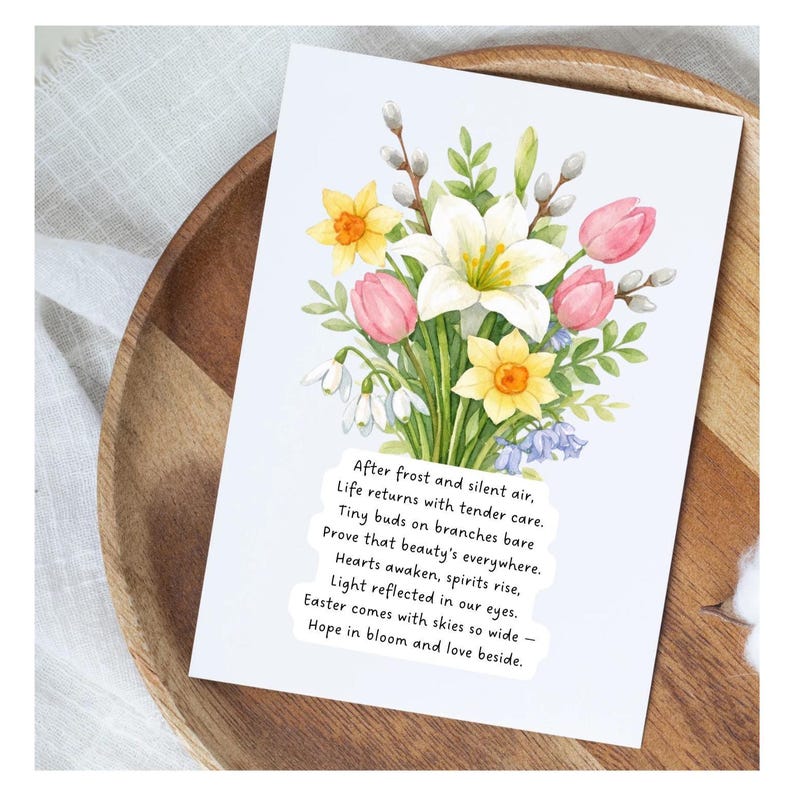 Printable Easter Sentiments Poems Quotes Bundle (digital Download) - Etsy