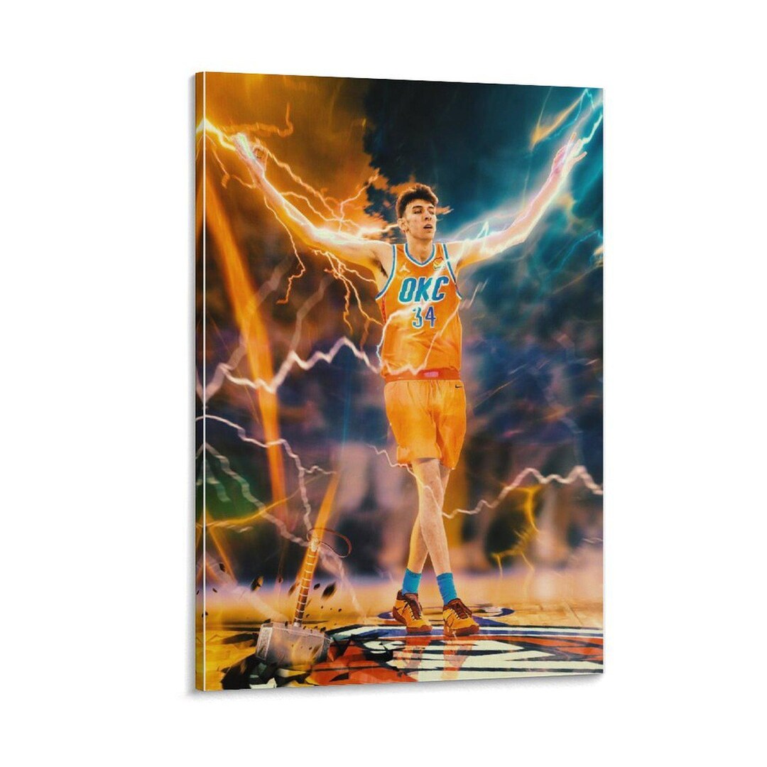 Basketball Star Chet Holmgren Art Poster Domineering Wall Art Picture ...