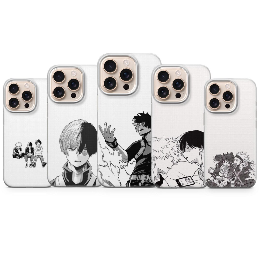 Todoroki Shoto Phone Case MHA Manga Cover for iPhone 17 Air 16e 15 Pro ...