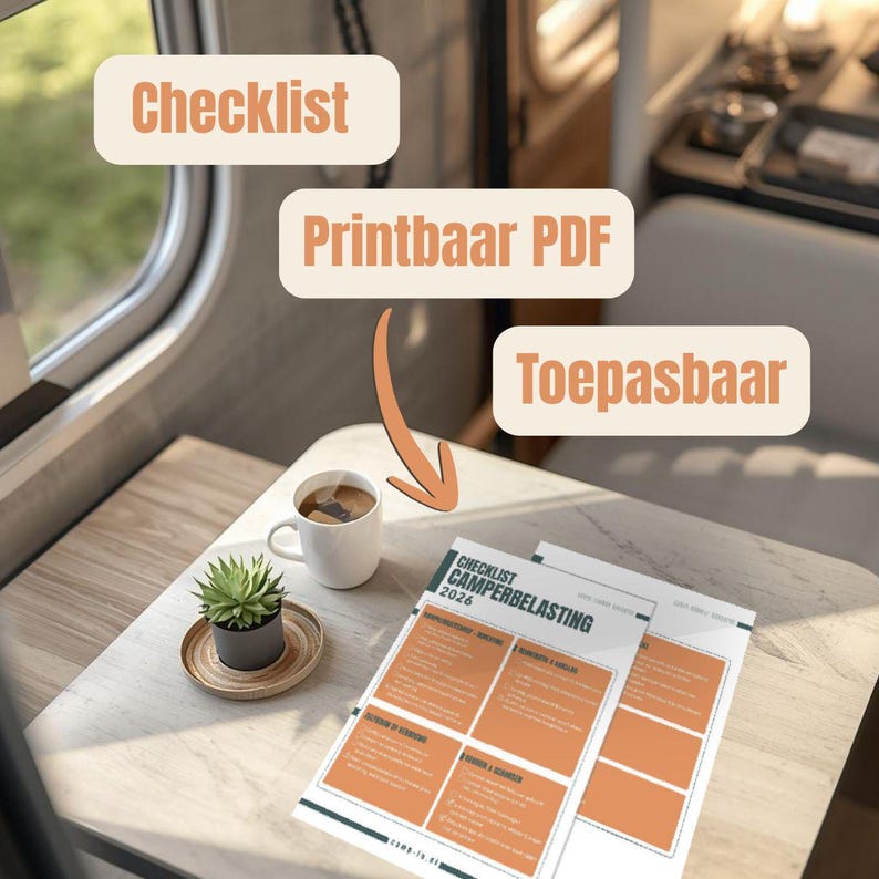 Camper Tax Guide 2026 (NL) – Half Rate MRB Explained + Checklist (PDF ...