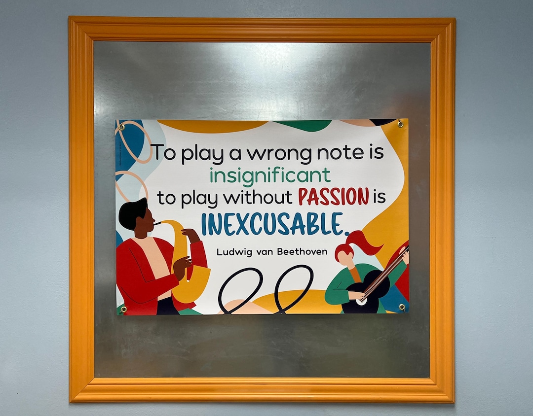 Music Classroom Quote Banners (set of 3) | Music Classroom Decor ...