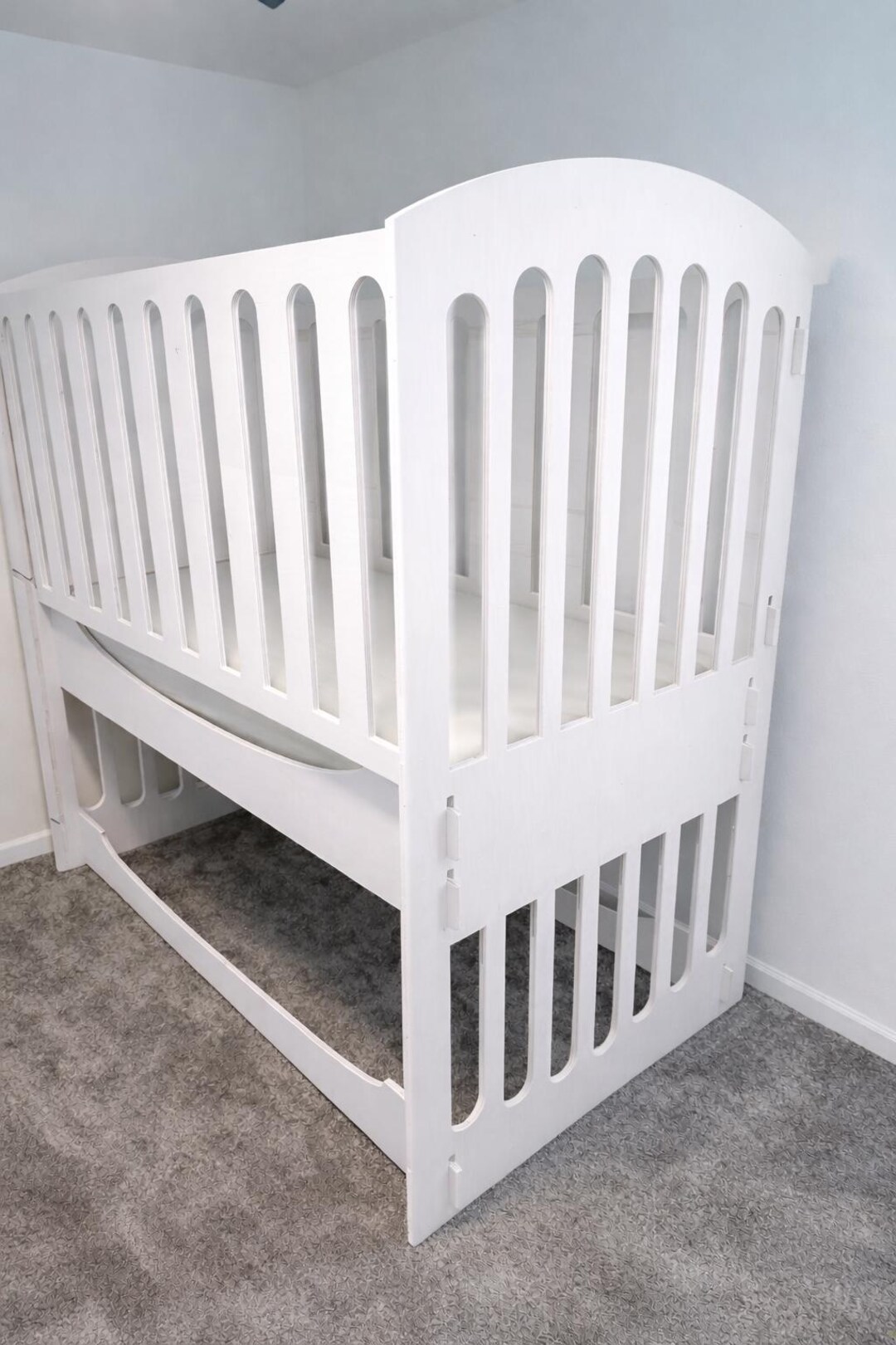 Cuddlcraft Modular Maple Crib With Sliding Rail - Etsy