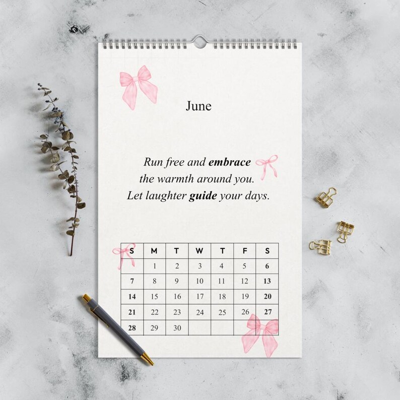 Motivational Girlies Calendar for 2026 - Etsy