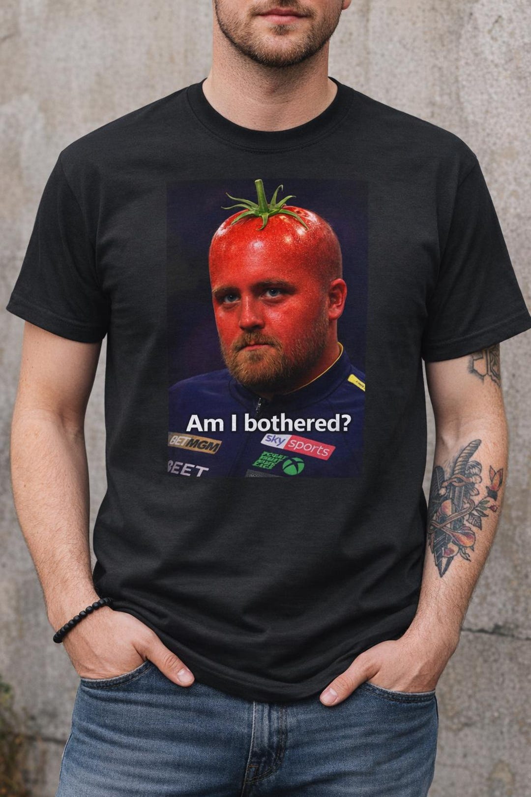 Luke Littler Am I Bothered T-shirt? Darts Graphic Tee - Etsy