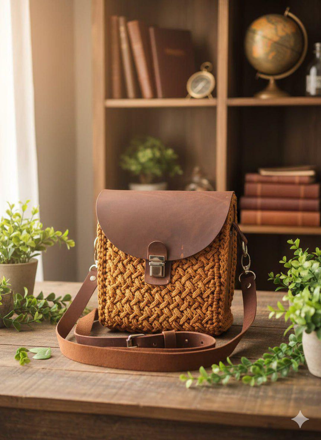 Forest Handbags With Wooden Side Panels - Etsy