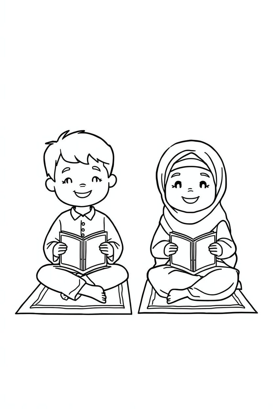 Ramadan & Eid Coloring Pages for Kids | Islamic Coloring Book ...