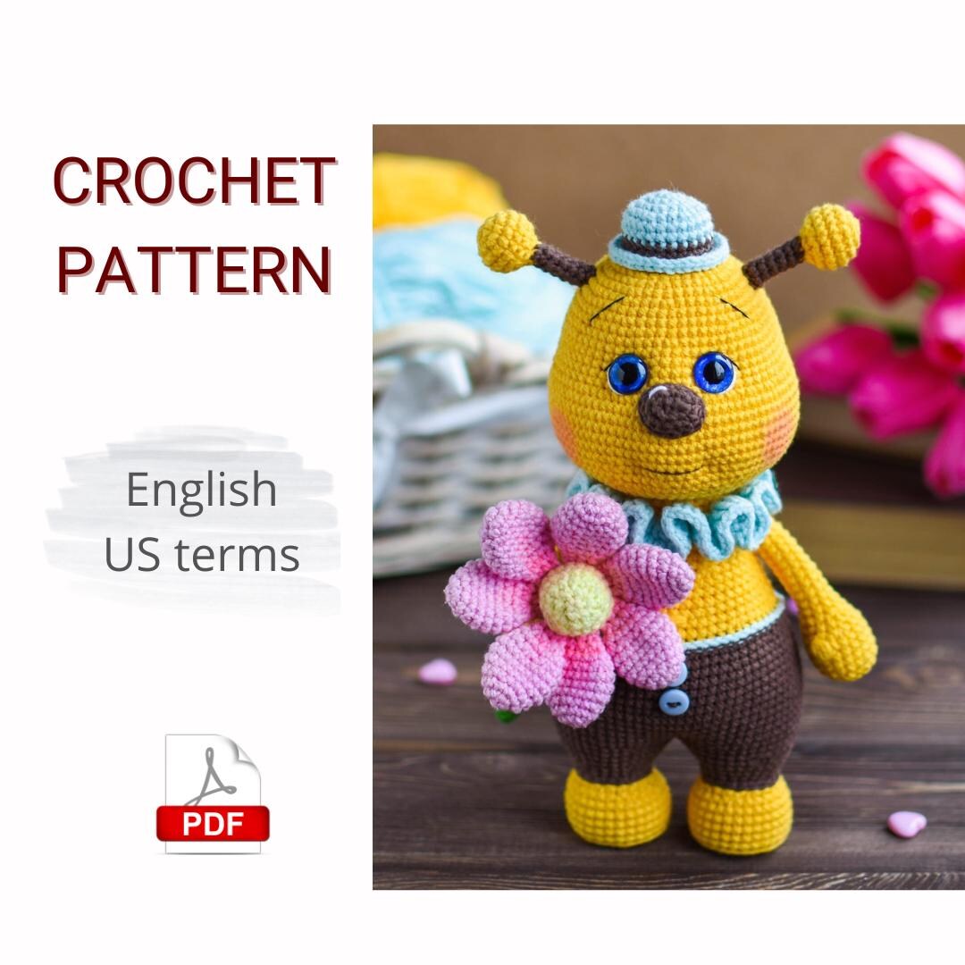 Amigurumi Little Bee Crochet Pattern PDF - Etsy