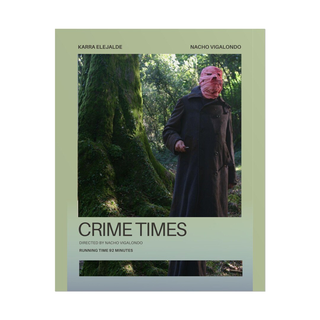 Crime Times Movie Poster Rolled Poster | Horror Masked Figure in Forest ...