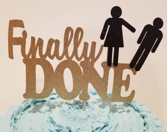 Divorce Cake Topper | Etsy