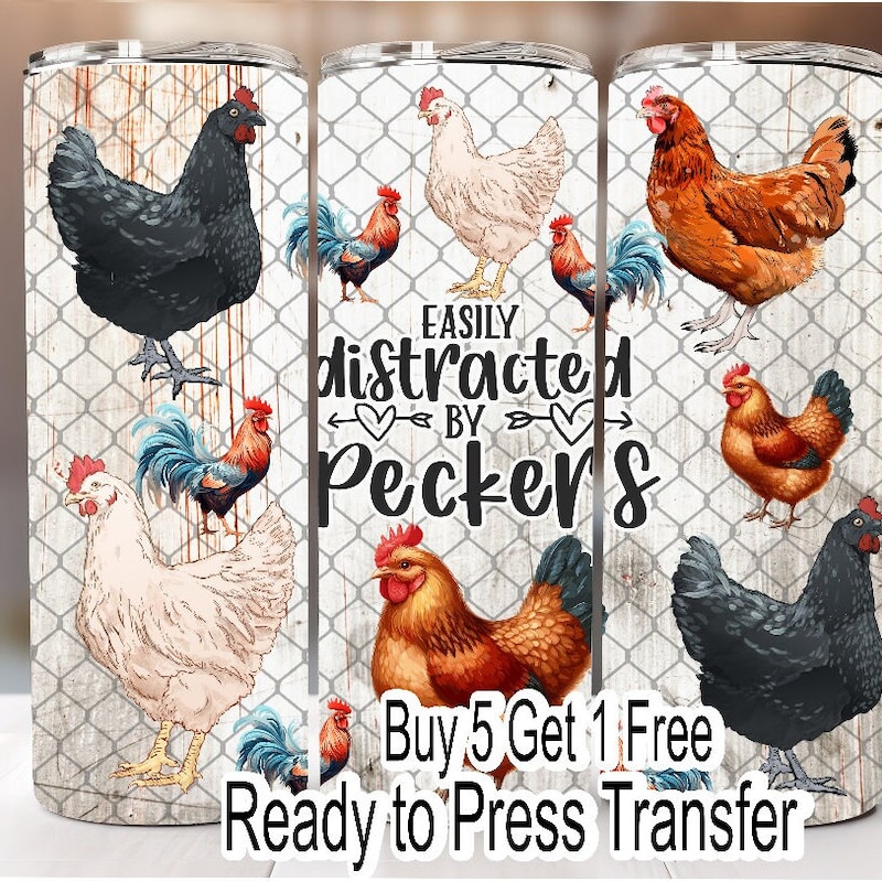 Chicken Heat Transfer - Etsy