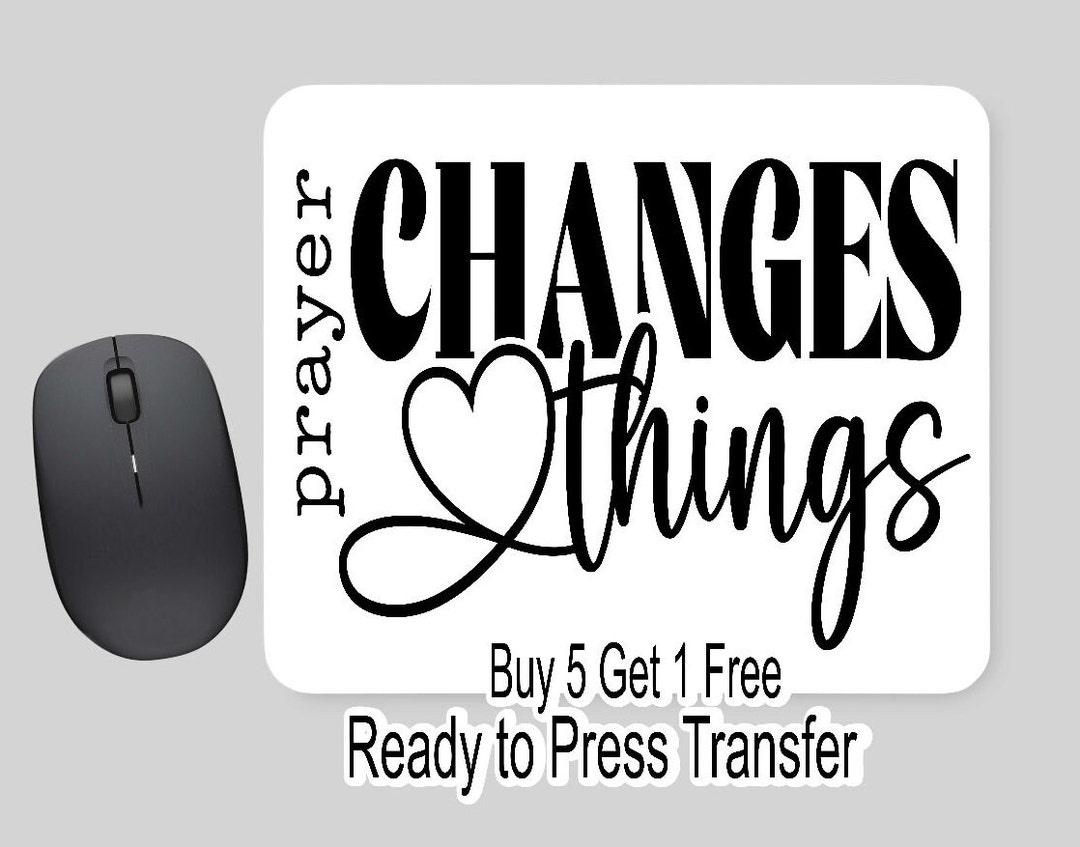 Buy 5 Get 1 Free NOT A DIGITAL Ready to Press Print Prayer Changes ...
