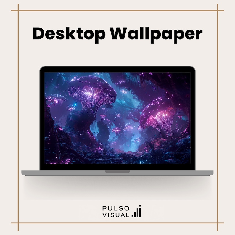 Alien Landscape Desktop Wallpaper, Surreal Sci Fi Planet Scenery ...